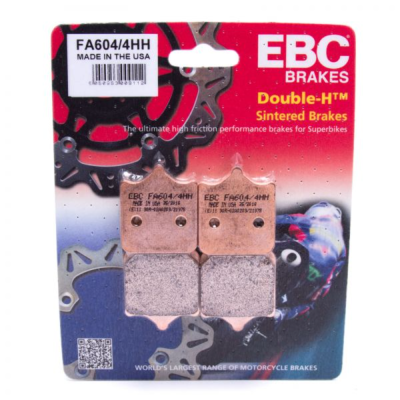 Motorcycle HH sintered brake pad - FA604/4HH available from Max ...