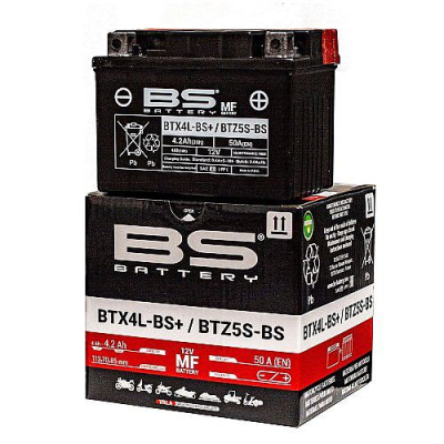 BS Battery BS-BTZ5S-BS available from Max Motorcycles your trusted ...