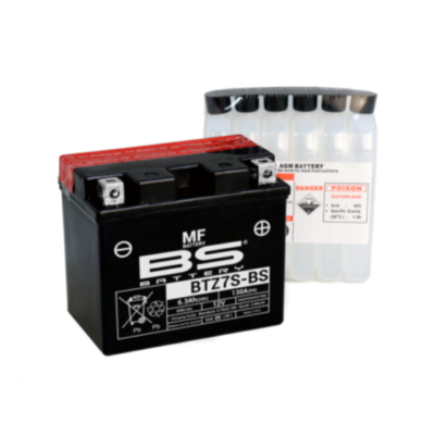 BS Battery BS-BTZ7S-BS available from Max Motorcycles your trusted ...