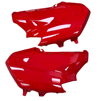 FRONT PANEL SET LEFT / RIGHT - RED available from Max Motorcycles your ...