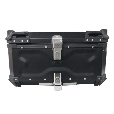 65L ALUMINIUM TOP BOX - BLACK