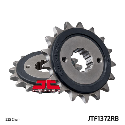 JT Sprockets Rubber Cushioned Front Sprocket - JTF1372.17RB available from Max Motorcycles your ...
